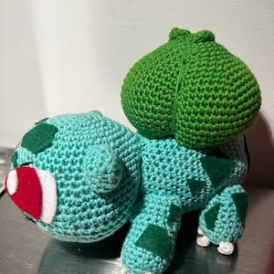 Bulbasaur Crochet Pattern PDF File - Etsy