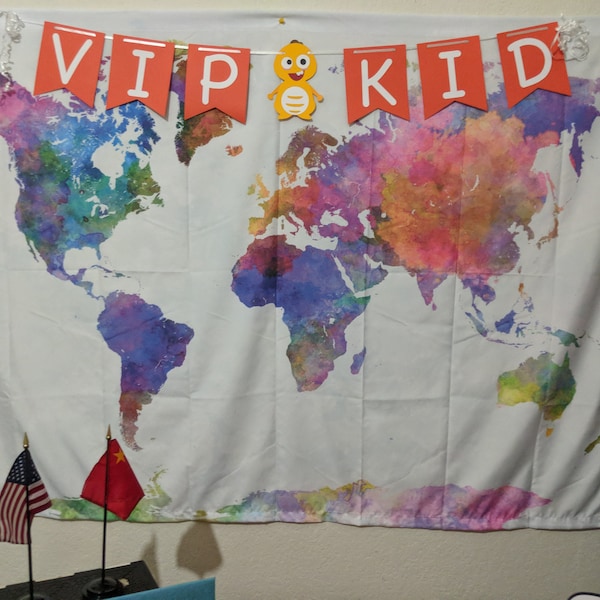 VIPKID Banner With Dino for Online Classroom - Instant Download ...