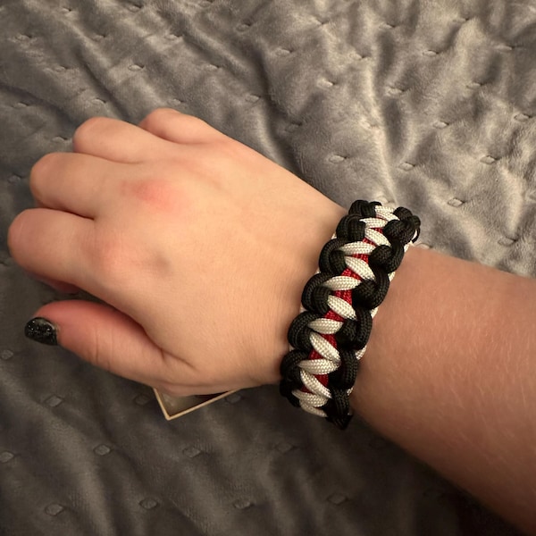 Seahawks Bracelet, Stitched Paracord Bracelet, Deluxe Seahawks Jewelry ...