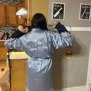 My Sweet 16, Mis Quince Robe, Personalized Party Robes, Birthday Gifts ...