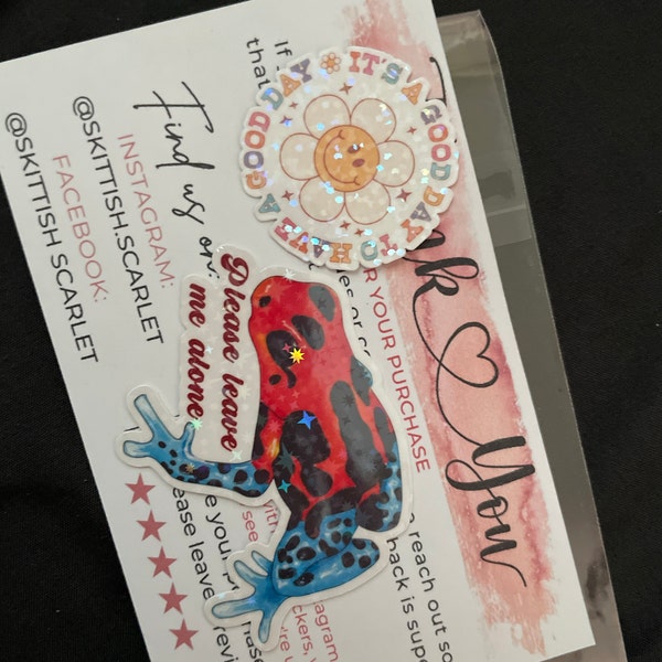 ADHD Sticker, Sorry I Forgot Again, Cute Forget-me-not Flower Laptop ...