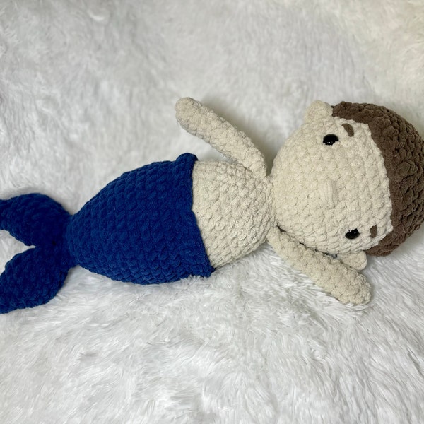 The Original Merboys Amigurumi Pattern, Crochet Merboy Plushie Pattern ...
