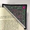 Floral Corner Bookmark Machine Embroidery Design, Digital Design ...