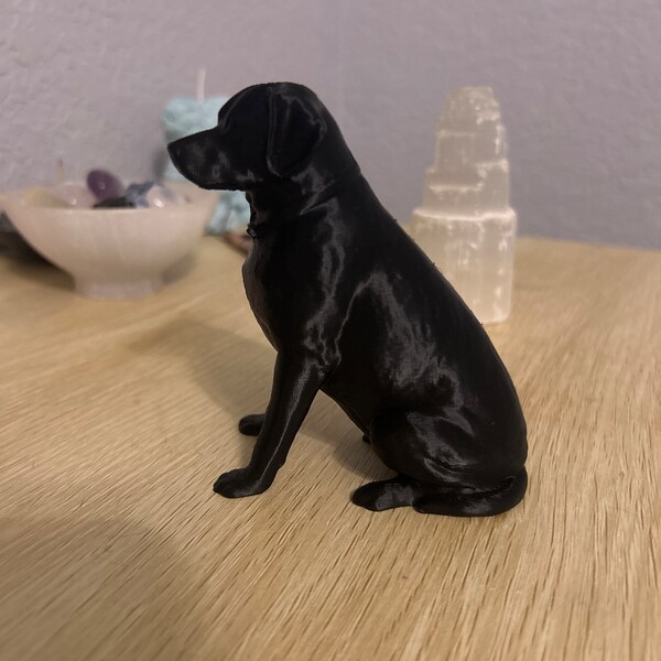 Labrador Statue | Any Color! Black Lab Yellow Lab - Memorialize My Dog ...