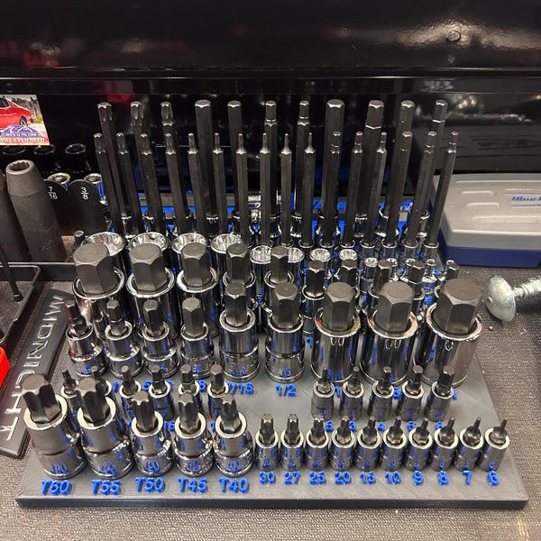 Metric Long Hex Socket Organizer - Etsy