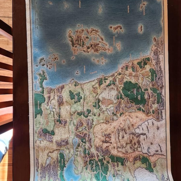BG Descent Into Avernus Adventure Map Bundle Quality Prints on Matte ...