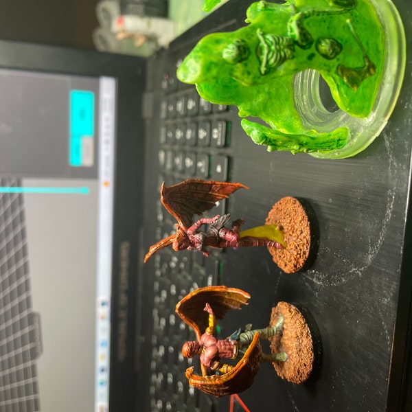 D&d Dungeon Tiles Swamp/acid/arcane Themed Tiles 20 in Set Starter Set ...