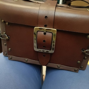 Alchemist Leather Larp Bag Potion Set for Steampunk, Alchemist Costume ...