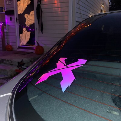 X EDM DJ Car Decal-vinyl Decal Sticker - Etsy