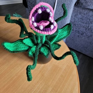 Crochet Audrey 2 Man Eating Plant Photo Tutorial Feed Me - Etsy