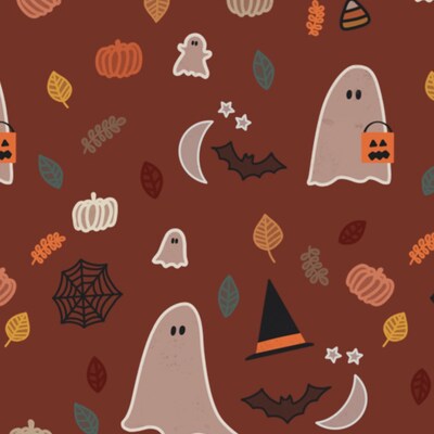 Halloween Desktop Background Cute Spooky Laptop Wallpaper Digital ...