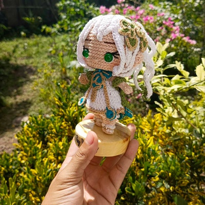 Crochet PDF Pattern: nahida Chibi Amigurumi - Etsy