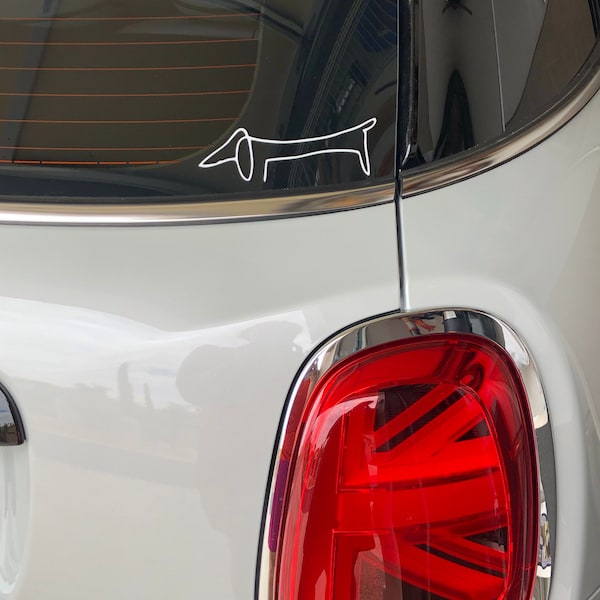 Dachshund Decal, Picasso, Doxie, Wiener Dog, Sticker, Dachshund, Mom ...