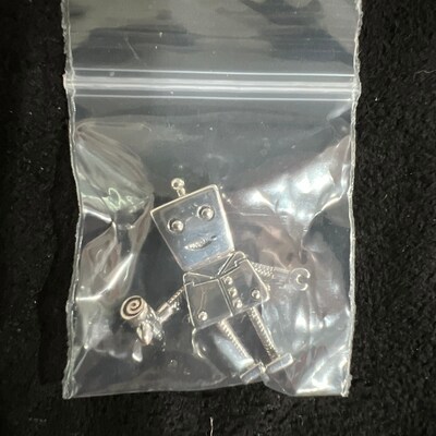 Pandora, New Bracelet Charms, Sterling Silver Rob Bot , S925, Fully ...