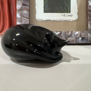 Tortoiseshell Cat, Glass Sculpture, - Etsy