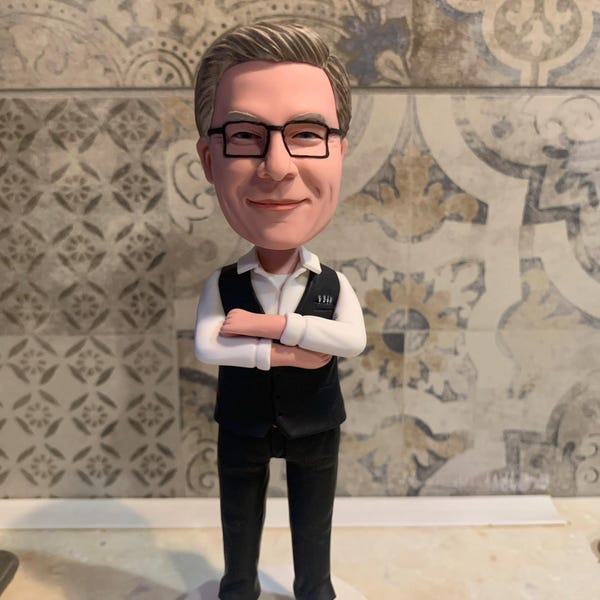 Custom Boyfriend Bobblehead, Personalized Romantic Gift for Him, Custom ...