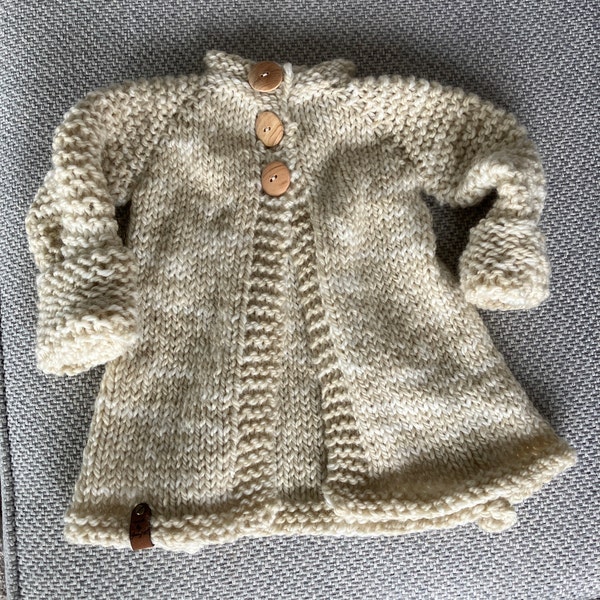 KNITTING Pattern-the Brink Sweater (2, 3/4, 5/6, 7/8, 9/10, 11/12, S, M ...