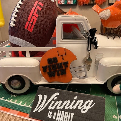 Fall Football Tiered Tray / Fall Football Decor / Fall Football Tiered ...