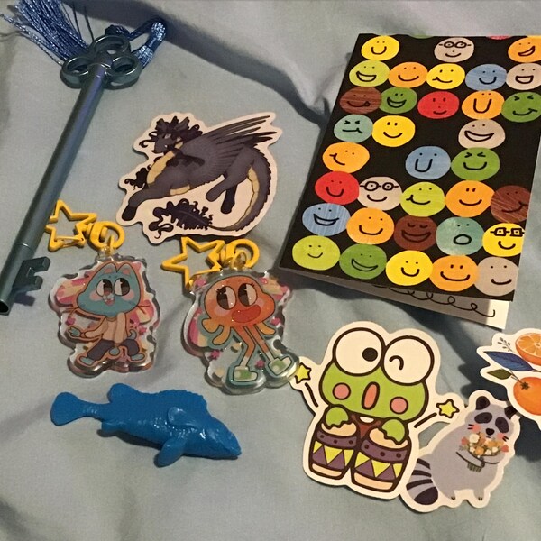 Regular Show- the Groundskeepers Friendship Bag Charm Keychain SET - Etsy