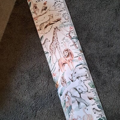 Personalised Height/ Growth Chart Fairy Magical Adventure Beautiful ...