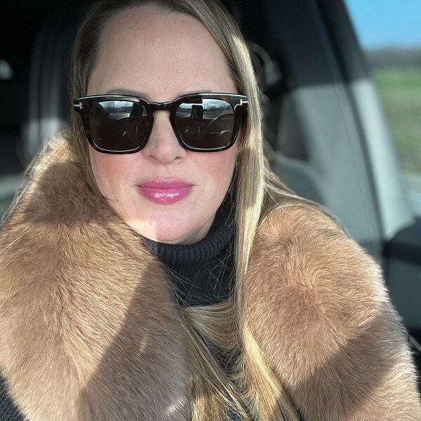 NWOT - Super Cool Dark Brown Mink Fur Trapper Hat - New Satin Lining - Etsy