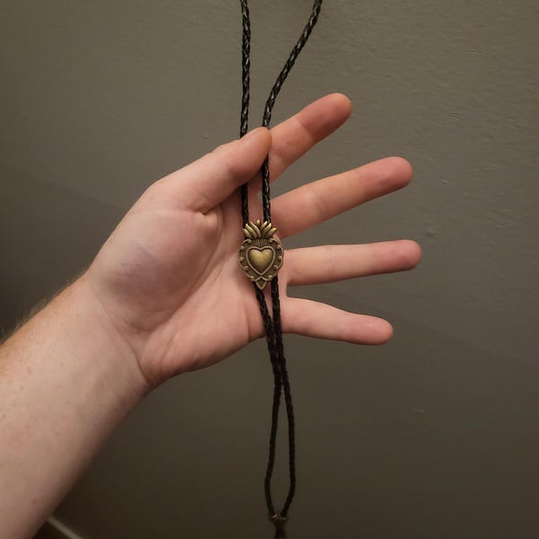 Engraved Tree Bolo Tie Pine Forest Moon Gifts for Him Bola Leather ...
