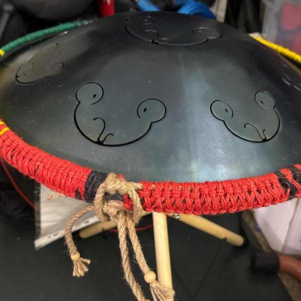 Rainbow Braid for Handpan - Etsy