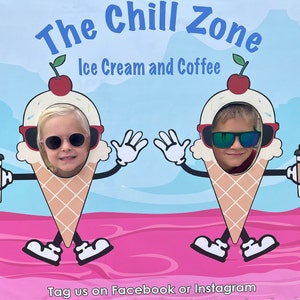 Gingerbread Man, Hole in Face, Party Selfie Photo Prop, Winter ...