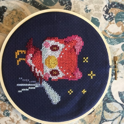 Animal Crossing Celeste Cross Stitch Pattern - Etsy