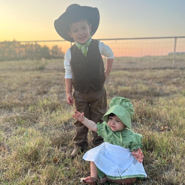 Custom Doll Bonnets Sizes Pioneer Bonnets Doll Bonnets, Doll Outfits ...