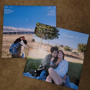 12 Vinyl Record Mixtape Two Sided Black Fully Custom - Etsy UK