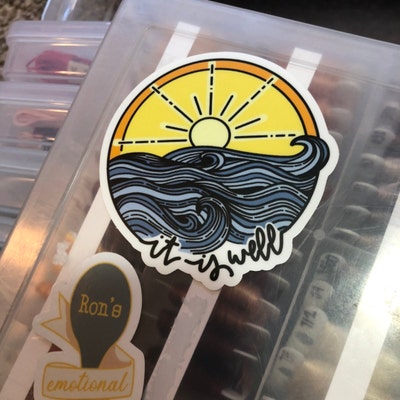 It is Well Sticker// Vinyl Sticker// Waterproof Sticker - Etsy