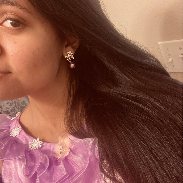 Isabella Madrigal Flower Earrings, Isabella Clip on Earrings, Encanto ...