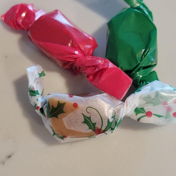 Colorful Wax Paper Caramel, Taffy, or Candy Wrappers 4"x5" - Etsy