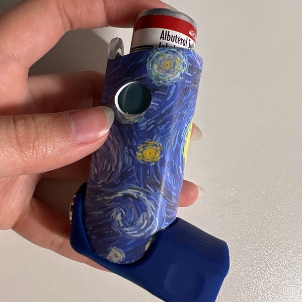 Van Cough - Handmade Inhaler Case - Cover for Asthma & COPD Ventolin ...