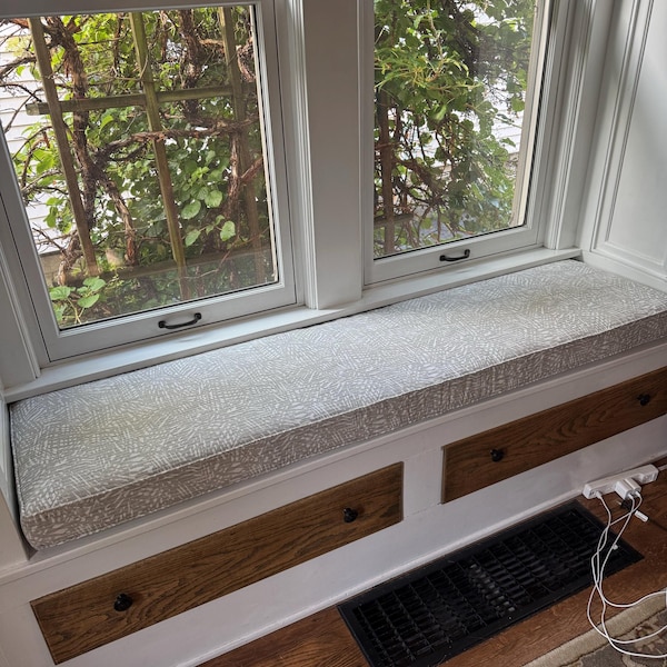 Kallax Bench Cushion Custom Cushions Bench Cushions Window Seat ...