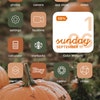 Autumn App Icons, Fall Aesthetic Boho iPhone Covers, Ios 14 App Icons ...