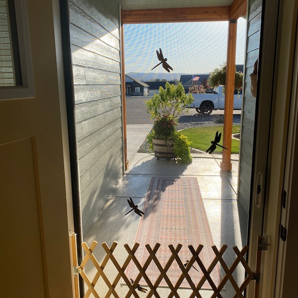 Retractable Screen Door Decals - 5 per Pack - Prevent Collisions Into ...