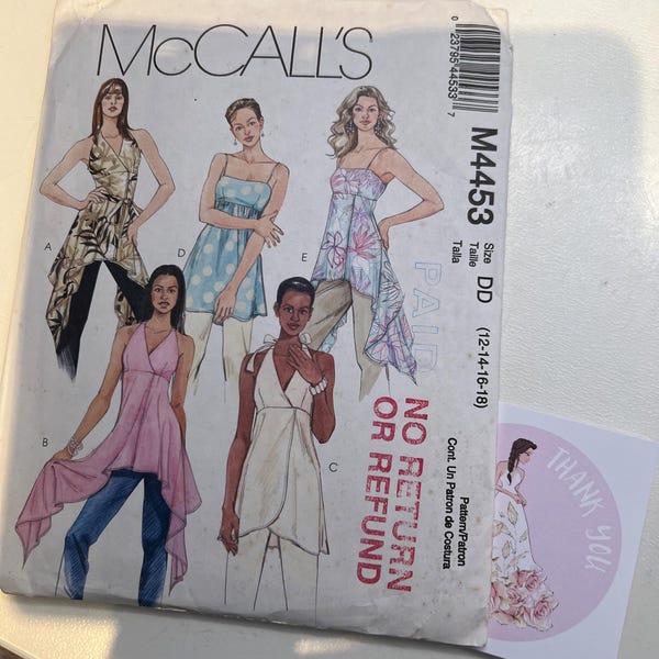 Mccall's Sewing Pattern 6591, Vintage Pattern, Girls Dress Jumpsuit ...