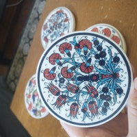 4x Turkish Ceramic Bowls Set 5.9''decorative Ceramic - Etsy
