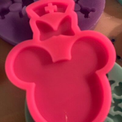 Shiny Mouse Head Mold No Hole Mouse Head With Bow and - Etsy Canada