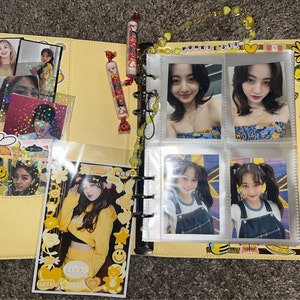 A5 Kpop Photocard Binder Custom Deco K-pop Collect Book - Etsy