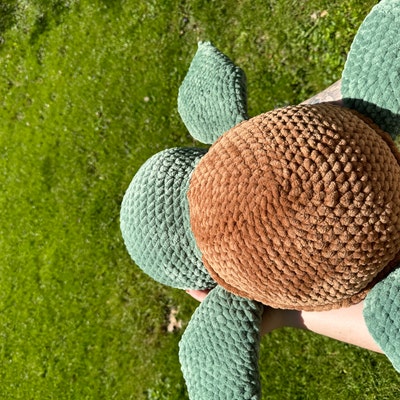 Crochet Jumbo Turtle human Size Pattern PDF Download Extra Large ...