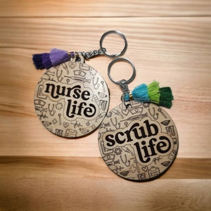 Grandma Floral Keychain SVG Grandma Svg Mothers Day Svg Mothers Day ...