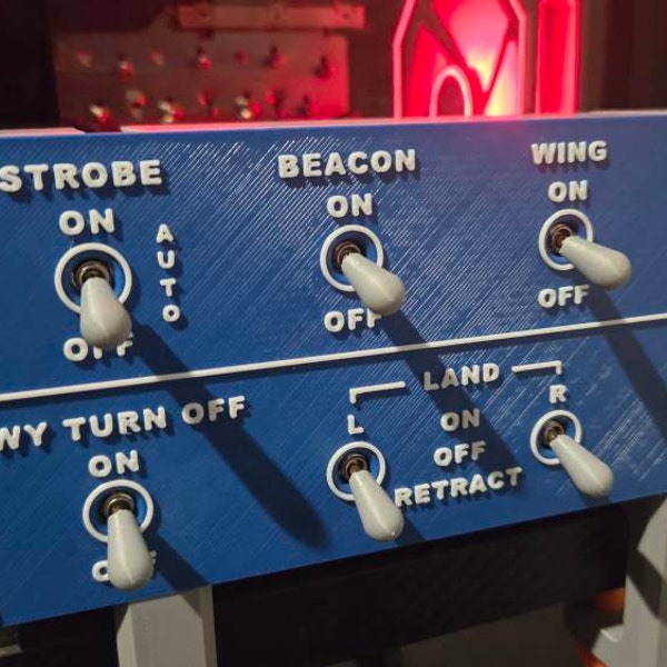 A320 External Lights Panel - Etsy