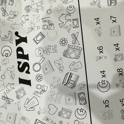 Muslim Themed Printable Activity I Spy, Islamic Work for Our Littlest ...
