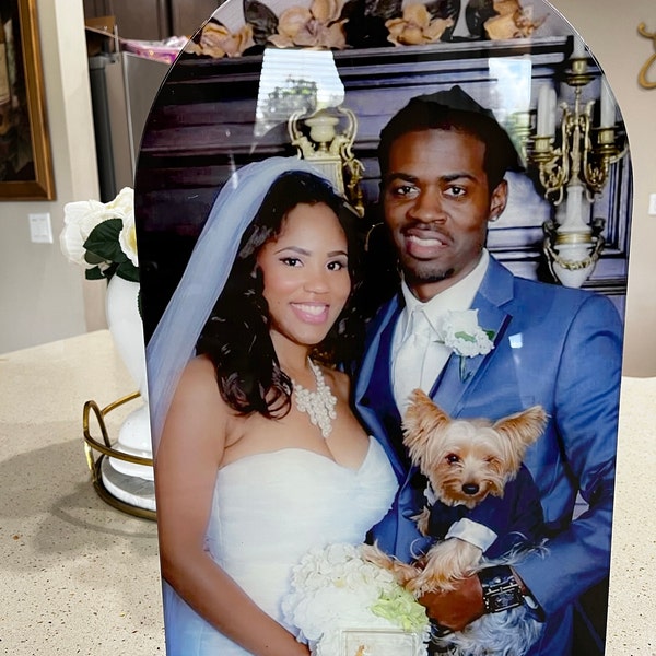 Photo Wedding Sign, Wedding Welcome Sign With Picture, Welcome Sign ...