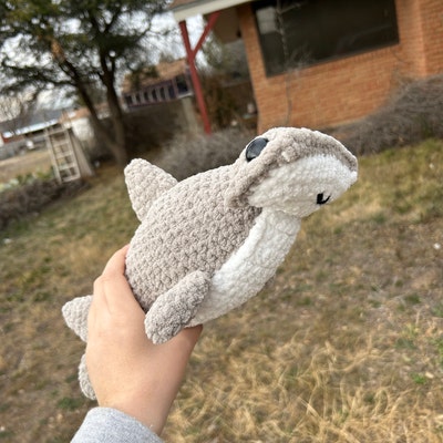 PATTERN: Plush Hector the Hammerhead Shark Pattern Amigurumi Hammerhead ...