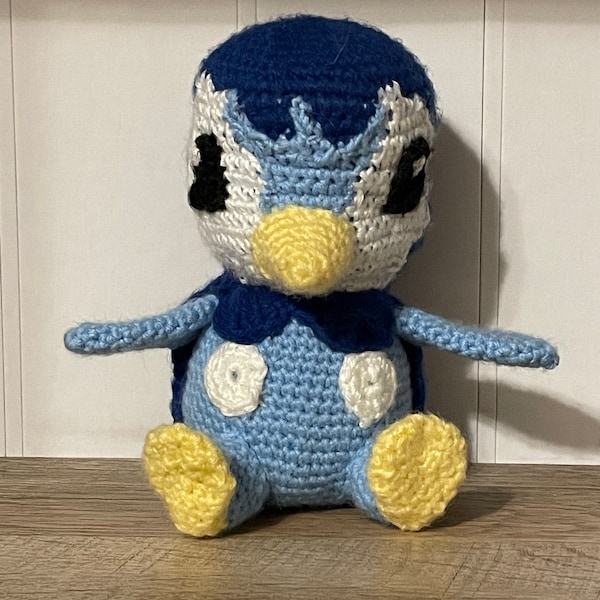 Crochet Pokemon Piplup - Pattern in PDF - Etsy