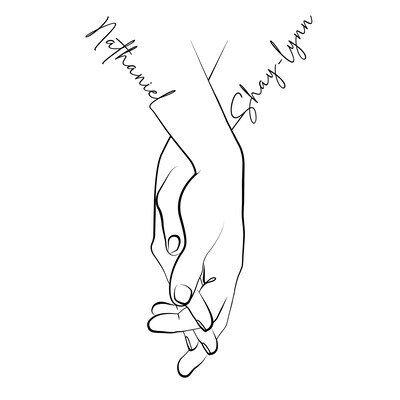 I Love You Sign Language Line Art, Love Hands Gesture, Black Line, Line ...